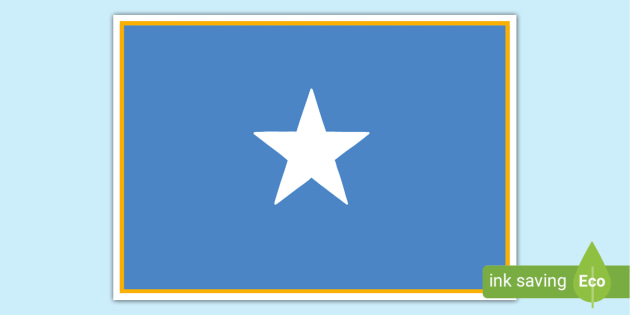 FREE! - Somalia Flag Poster | Display Resources | Twinkl