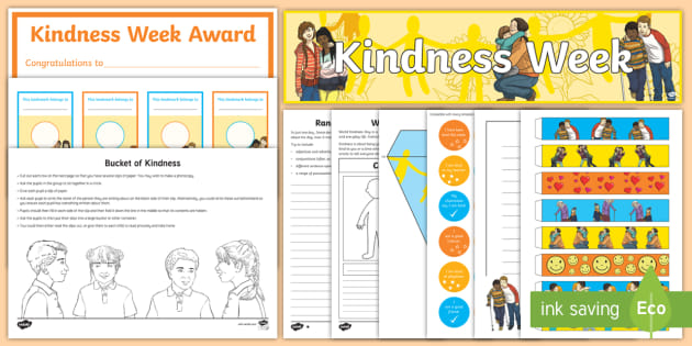 Random Acts of Kindness Resource Pack (teacher made)