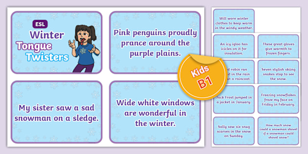 Tongue Twisters For Kids 101+ Funny Tongue Twisters For Kids (Fun