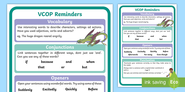 VCOP Reminder Poster