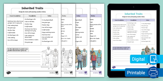Genetics Worksheets | twinkl.com