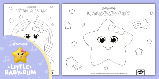 little baby coloring pages