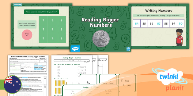 Level 1 Number Identification: Writing Numbers in Numerals and Words ...