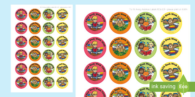 CBCA Book Week 2020 Stickers (teacher made)