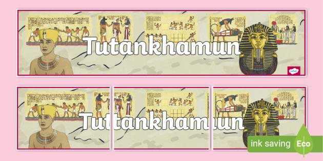 Tutankhamun Display Banner (teacher made)