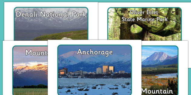 Alaska Display Photos (teacher made)