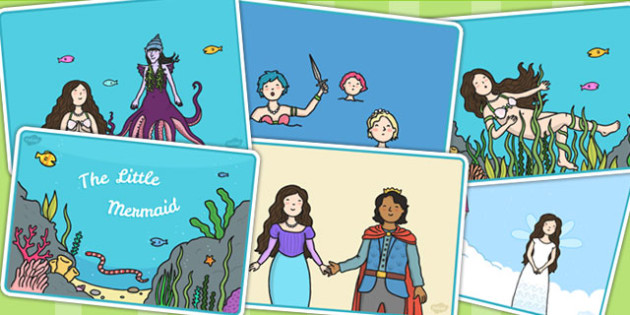 The Little Mermaid Story Sequencing