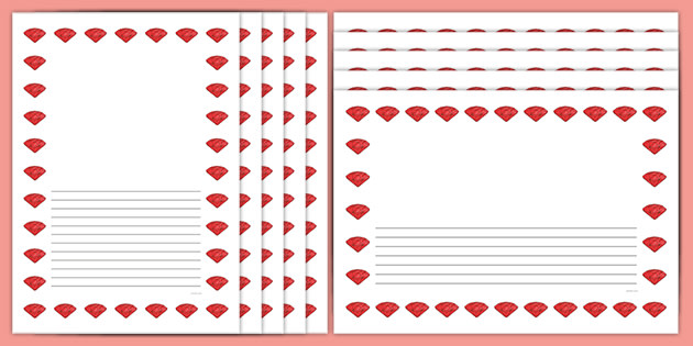 Gemstone Page Borders (teacher made)