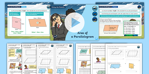 👉 White Rose Maths Supporting Year 6 Area of a Parallelogram