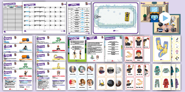 FREE! - Level 1 Week 1 - My House Lesson Pack (teacher made)