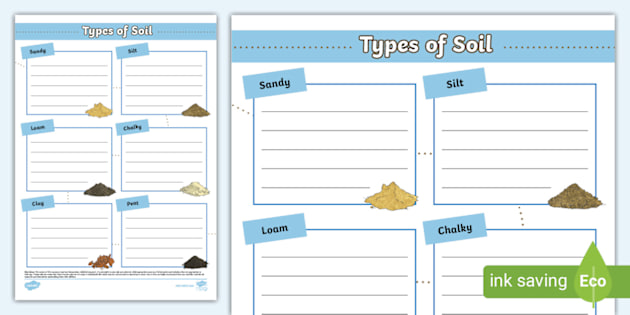 Types Of Soils Worksheet For 2nd 3rd Grade Lesson Planet