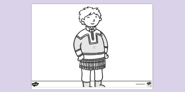 FREE! - Kay Colouring Sheet - Colouring Sheets | Twinkl