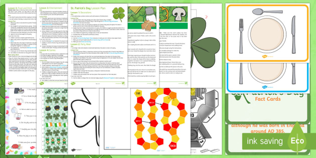 St Patrick's Day Party Planning Lesson Pack | Y3-6 | Primary