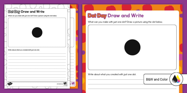 Dot Day Draw and Write Activity (teacher made)