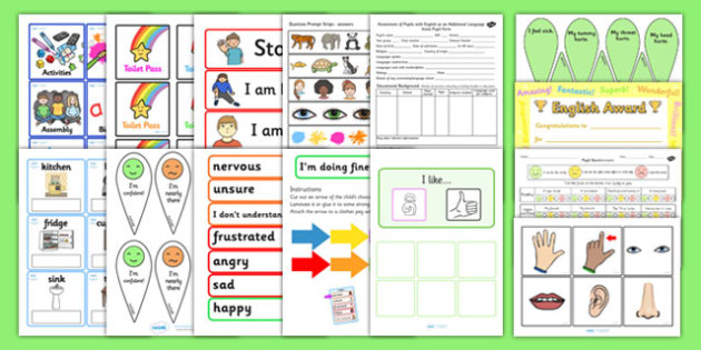 ESL Back to School Activities Pack - ESL Resources - Twinkl