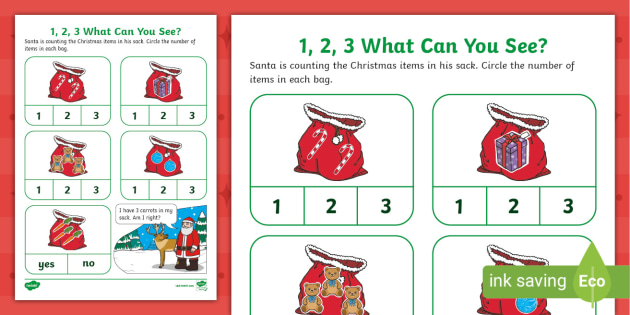 Christmas Counting Activities | twinkl.com.au