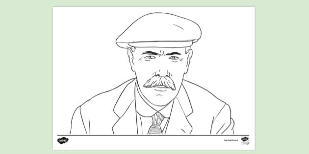 FREE! - James Braid Colouring | Colouring Sheets
