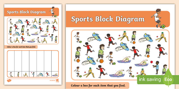 Bar graph on sport | Bar Graph Worksheet | Twinkl
