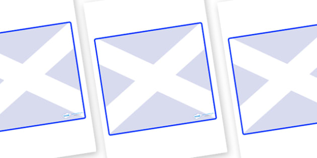 FREE! - Scotland Themed Editable Classroom Area Display Sign