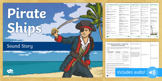 Pirate Ships Story with Sound Effects (teacher made)