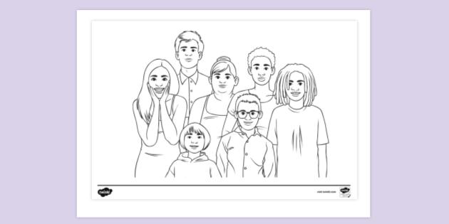 FREE! - Spectators Colouring Sheet | Colouring Sheets