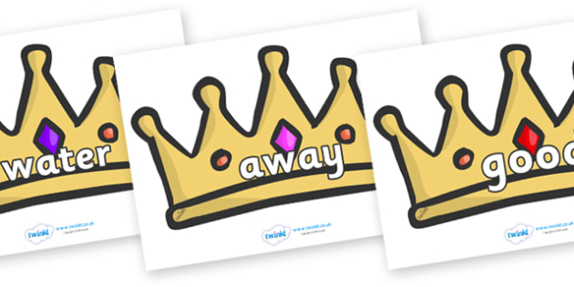 Next 200 Common Words on Crowns - Next 200 Common Words on