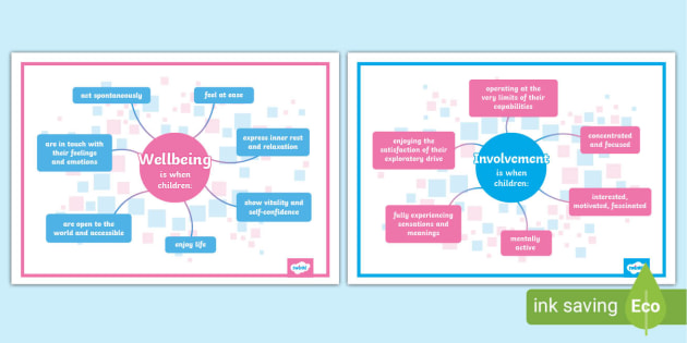 Wellbeing and Involvement Display Posters (teacher made)