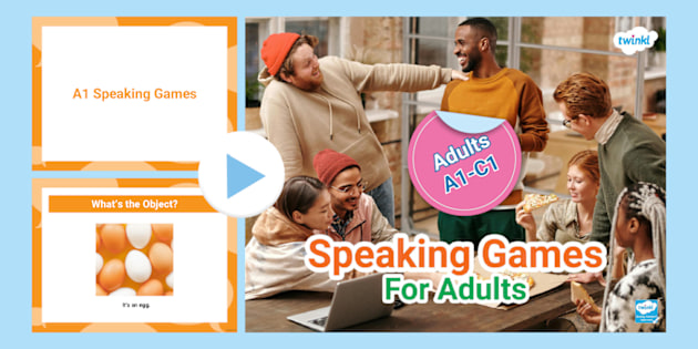 Speaking Games for Adults | twinkl.com.au