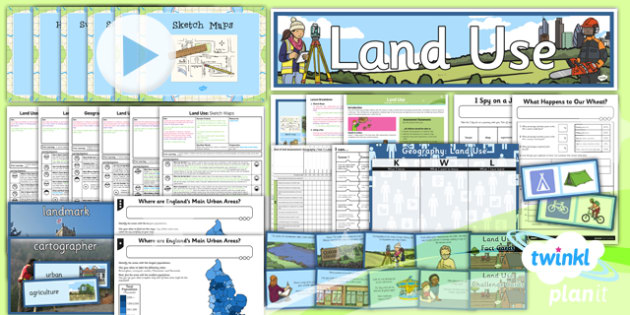 Geography: Land Use Year 3 Unit Pack (teacher made)
