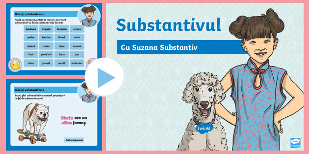 Substantivul - Prezentare PowerPoint | Twinkl România