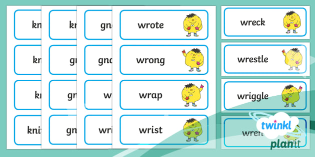 PlanIt English Additional Resources Year 2 Term 1A Spelling Word Cards