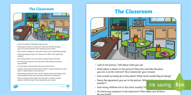 The Classroom Oral Language Worksheet Worksheet The Classroom Oral Language Worksheet Worksheet