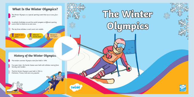 KS1 The Winter Olympics Information PowerPoint