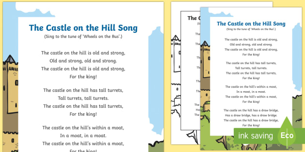 Year 6 Leavers Song Castle on the Hill (teacher made)