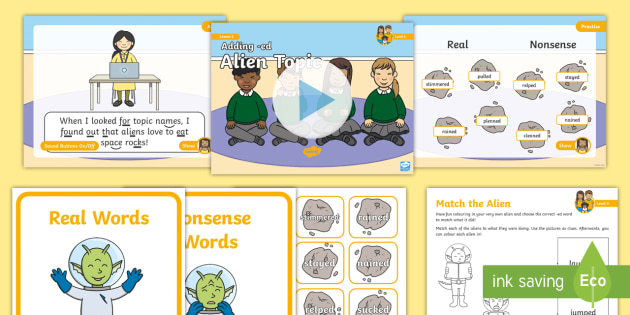 Adding -ed Lesson Plan - Level / Phase 5 Week 22 Lesson 2 Twinkl Phonics