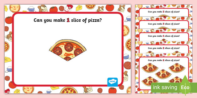 Pizza Playdough Mats (teacher made)