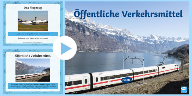 Transport PowerPoint German (teacher made)