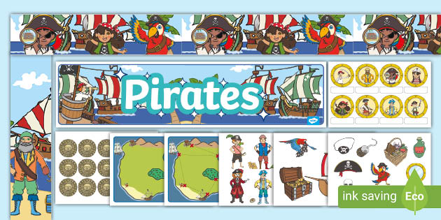 Pirate Reward Display Pack (teacher made)