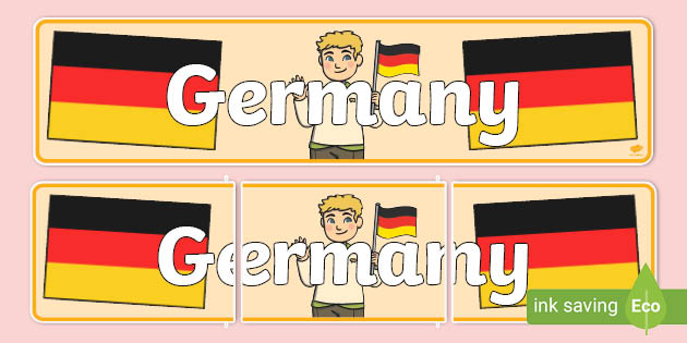 FREE! - Germany Display Banner (teacher made)