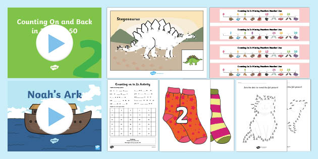 Counting in 2s (teacher made)