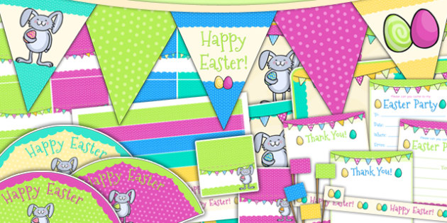 Easter Party Pack (teacher made)