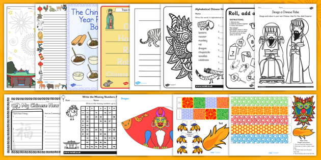 Home Educator Chinese New Year Resource Pack