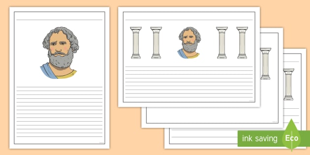 Archimedes Writing Frame (teacher made)