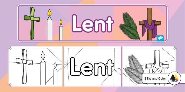 Lent Banner (teacher made)