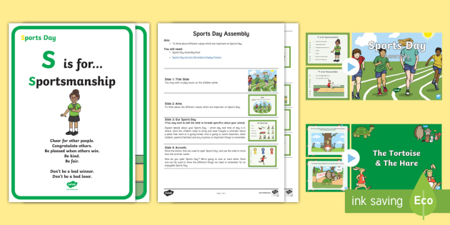KS1 Sports Day Assembly Pack (teacher made)