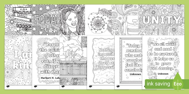 FREE Intermediate Back to School Mindfulness Colouring Pages