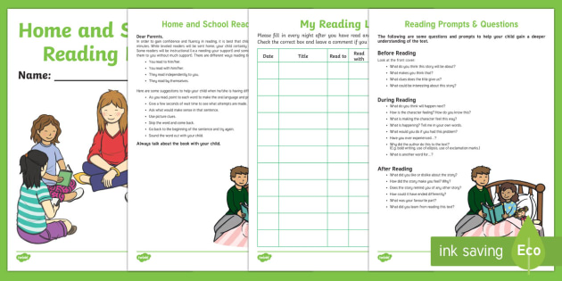 NZ Home School Reading Log Activity Booklet (teacher made)