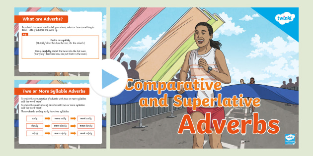 Comparative and Superlative Adverbs PowerPoint