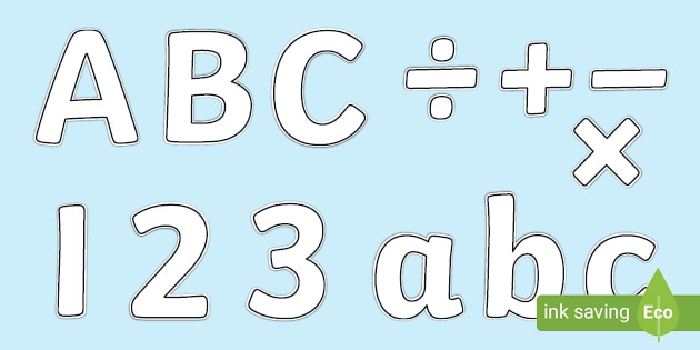  Blank Alphabet Template Free Download Alphabet Lettering