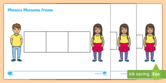 Twinkl Phonics Phoneme Prompt Frame (creat de profesori)
